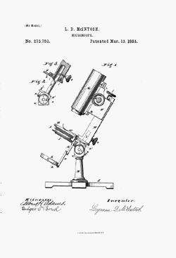 Microscope-Related United States Patents 1853-1915