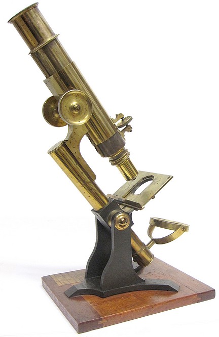 Baker 244 High Holborn, London. Student Microscope, c.1860